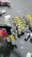 China 25L and 10L Container Volume AB Epoxy Glue Dispenser Machine for LED Light Industry for sale