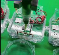 China Machinery Hardware Self-cleaning Two Component AB Part Glue Machine for Water Meters for sale