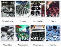 China Adjustable Mixing Ratio Manual Potting Machine for 2 Part Adhesive Container Volume A 25L B 10L for sale