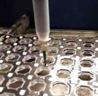 China Customize Your Order 480X480X30mm LED Display Automatic Glue Dispenser with Epoxy Glue for sale