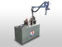 China 25L Container Volume High Precision Semi Auto Glue Mixers For Two Component Epoxy for sale
