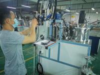 China Vertical Installation PU Ab Resin Mixing Dispensing Machine with Semiautomatic Grade for sale