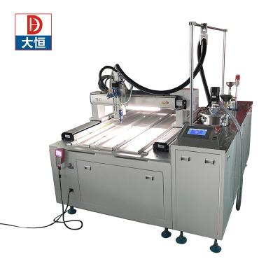 China Upgrade Your Production Line with Semiautomatic Small Ab Glue Dispenser and Meter Pump for sale