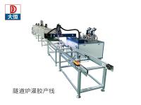China Electric Epoxy Dispenser and Industrial Tunnel Oven Machine for Automated Production for sale