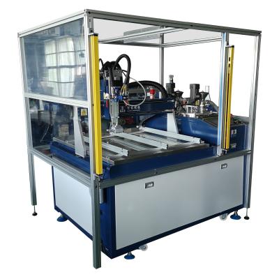 China 1500x1200x1500mm Auto Epoxy PU Dispenser CNC Ab Part Glue Dispensing Machine with One for sale