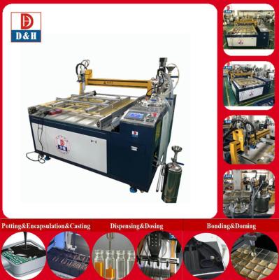 China CCC Certified RTV Silicone Electronic Potting Sealant Metering Mix and Dispensing Machine for Junction Box for sale