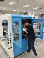 China Vertical Installation High Precision Ab Metering Mixing Dispenser Machine CCD Vision Dispensing System for sale