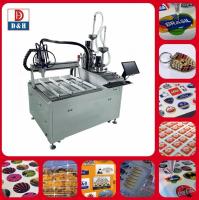 China Upgrade Your Production Line with Our Doming Resin Machine Epoxy Badge Maker and One for sale