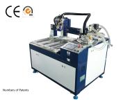 China Independent Operation of AB Glue with Suction Valve in PGB-700 Glue Potting Machine for sale