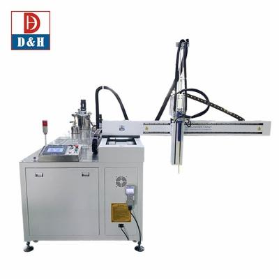 China 700x700x100 Dynamic Line Glue Dispensing Machine for Bonding and Potting Electric Driven for sale