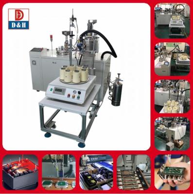 China Oil Filter Ab Two Compounds Filter End Cap Gluing Machine PJL-1200 QPD-800 for Your for sale