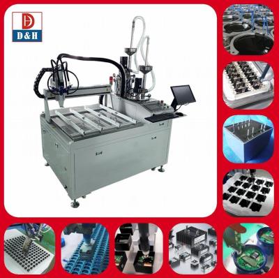 China Customized Electric CNC 3 Axis 2K Ab Glue Potting Silicone Epoxy Resin Glue Dispenser for sale