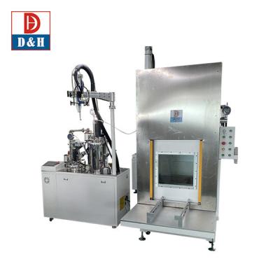 China VGB-450Q Polyurethane Mixing Dispenser for Double Liquid Dispensing in Vacuum Chamber for sale