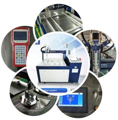 China 1600mm Programmable Meter Mix Dispense Technology System for Daheng Plunger Pump Glue for sale