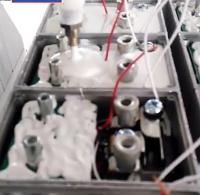 China PG-200 Precision Plunger Pump Gluing Machine with Xyz Working Area 480X480 X 80mm for sale