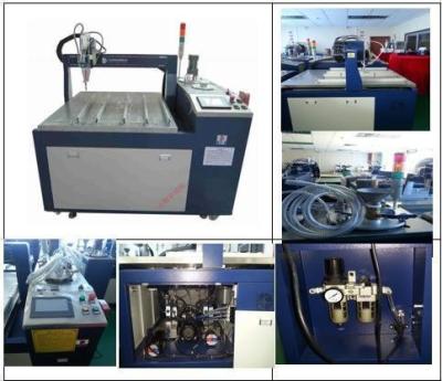 China Electric Driven Electronic Parts Potting Mix Glue Machine for Double Components Eposy for sale
