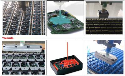 China Potting Electronics Get 1600mm Two Components Glue Machine with CE SGS Certification for sale
