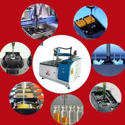 China Volumetric PGB-810 Full Automatic AB Glue Dispenser With CE Certification for sale