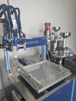 China Automatic Grade Ab Glue Dispesning Machine 2 Component Machine for Refrigerator Panel for sale