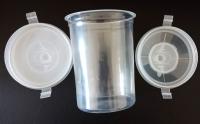 China Disposable plastic mixing cups set for spray gun for sale