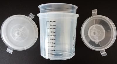 China small plastic mixing cups set for spray gun for sale