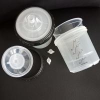 China PP Plastic Paint Spray Gun mixing Cup for sale