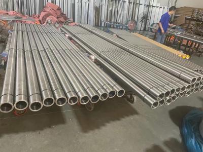 China Lightweight Hollow Aluminum Rod Bar Polished Surface Finish 1000mm - 8000mm for sale