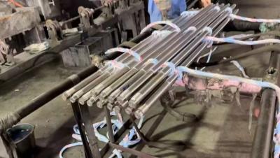 China Standard Length 1000mm - 8000mm Chrome Piston Rod with Hardness HRC 60-65 and Precision Straightness 0.2 MM/M for Hydraulic Cylinders for sale