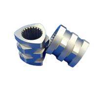 China Nitriding Steel 38CrMoAla Extruder Screw Element Triple Flighted for sale