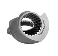 China Cr12MoV Plastic Compounding Extruder Screw Element Components for sale