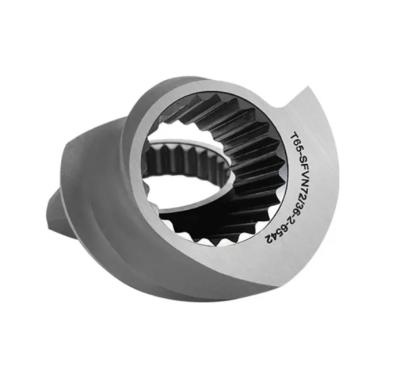 China Cr12MoV Plastic Compounding Extruder Screw Element Components for sale