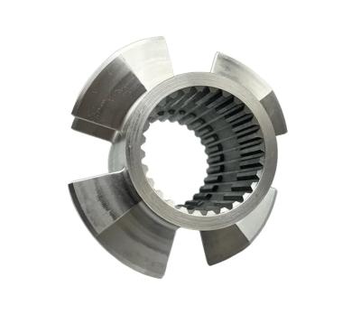 China W6Mo5Cr4V2 Masterbatch Extruder Screw Element BUSS Twin Screw Kneader for sale