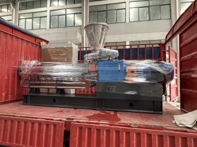 China 55kW Modified Compounding Triple Screw Extruder For POM PMMA Plastic Granulation for sale