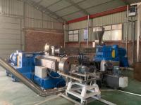 China 1500rpm Compound Two Stage Extruder For Waste PE Recycling for sale