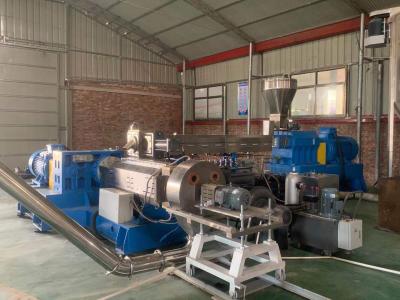 China 1500rpm Compound Two Stage Extruder For Waste PE Recycling for sale
