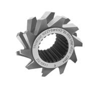 China Toothed Mixing Element Twin Screw Extruder Parts For Plastic Material Manufacturing for sale