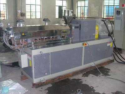 China Polymer Laboratory Twin Screw Extruder Machine PLC Controlled for sale