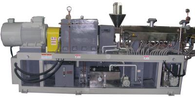 China Biodegradable Materials PLA Lab Twin Screw Extrusion Line Mini Extruder for sale