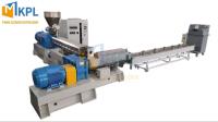 China 500rpm–600rpm PBAT Triple Screw Extruder And Pelletizer Polymer Blending for sale