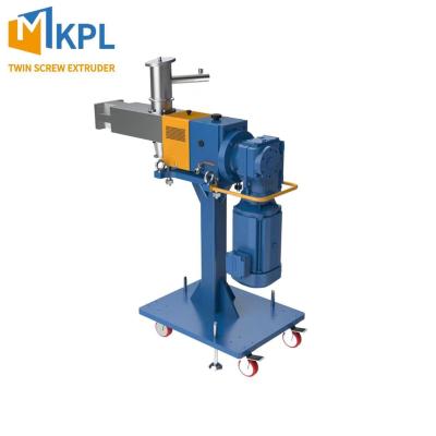 China Masterbatch Forced Extruder Side Feeder Plastic Pellets Making Machine for sale