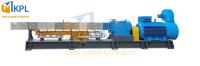China 110kW 65mm Non Intermeshing Twin Screw Extruder Co Rotating 300Kg/H-500Kg/H for sale