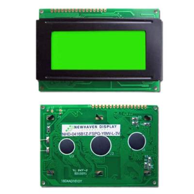 China NHD-0416B1Z-FSPG-YBW-L-3V for sale