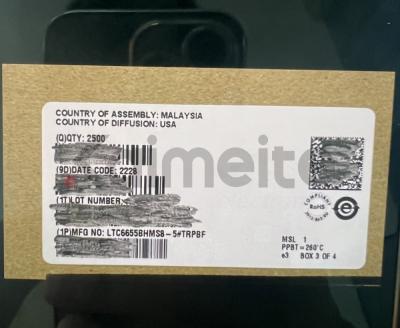 China LTC6655BHMS8-5#TRPBF for sale