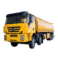 China 8x4 Diesel Fuel Tanker Truck 15001-30000L Tank Volume 10-15T GVW Fuel Oil Tanker Truck Vehicle for sale