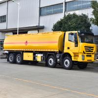 China 8x4 Diesel Fuel Tanker Truck 15001-30000L Tank Volume 10-15T GVW Fuel Oil Tanker Truck Vehicle for sale