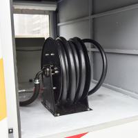 China 5000L Dongfeng Mini Box Type Carbon Steel Fuel Oil Tanker Truck Automatic Transmission Transport for sale