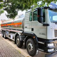 China 20000 Litre Gasoil 8X4 Manual Transmission Diesel Fuel Oil Tanker Truck Transport Camion Citerne for sale