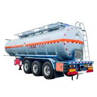 China High Capacity 24000L PE Lining Hydrochloric Acid Tanker Semi Trailer With 3 Axles for sale