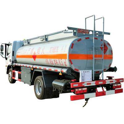 China Left Hand Drive Dongfeng 2000L-5000L Mini Fuel Oil Tanker Truck Flexible Capacity Transport for sale