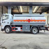 China Left Hand Drive Dongfeng 2000L-5000L Mini Fuel Oil Tanker Truck Flexible Capacity Transport for sale